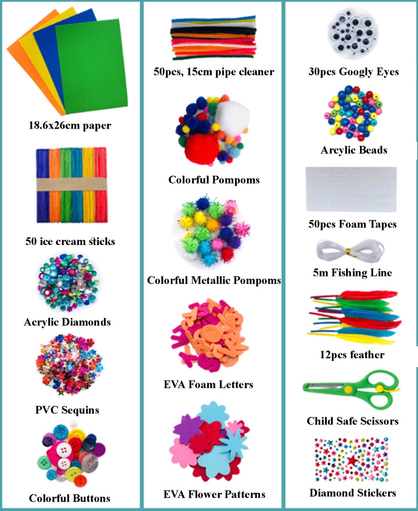 Giant Tub of Crafts - DIY Children Crafts, suitable for children age 3 ...