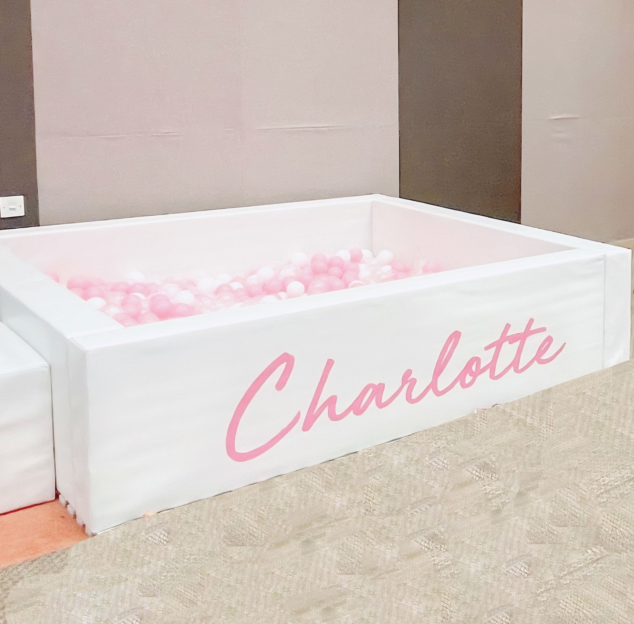 White Theme Party Rental | Bouncy Castle | Ball Pit | Balloon Dome